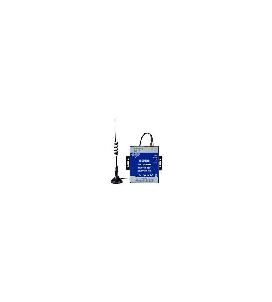 8 Area GSM Temp Monitoring Unit Sends a SMS in Alarm Condition